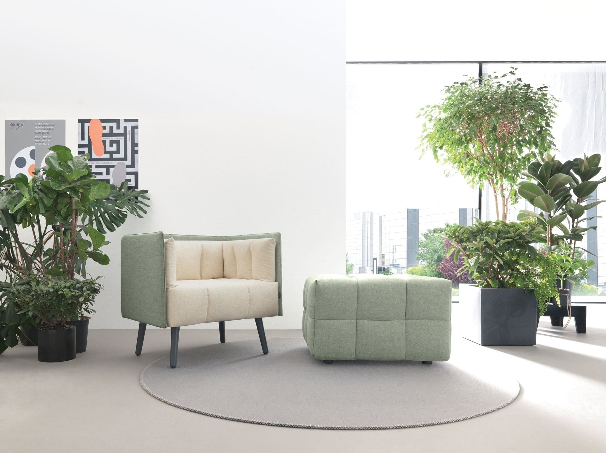 Waiting room & reception armchairs and sofas - Martex S.p.A.